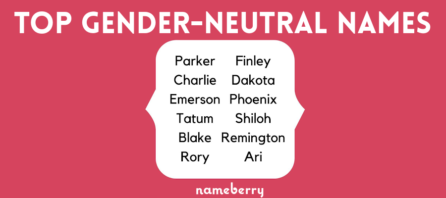 Popular Unisex Names | Nameberry