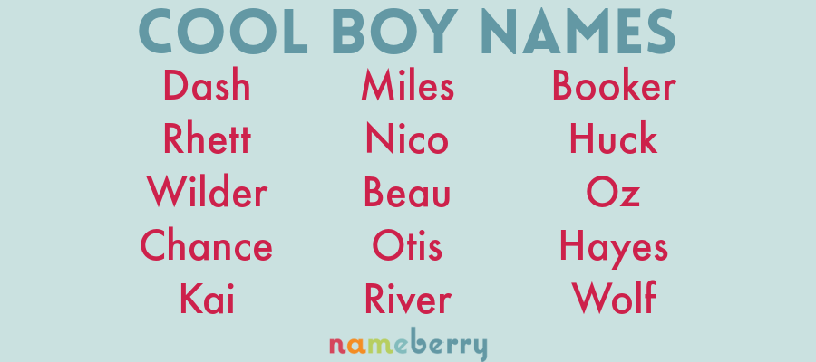 Cool Boy Names | Nameberry
